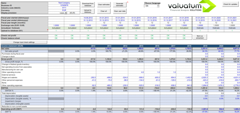 Excel models for easy credit risk analysis | Valuatum